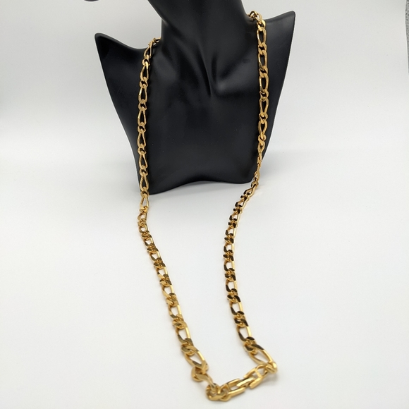 Monet | Jewelry | 36 Monet Figaro Necklace Unisex 36 Inch Gold Plated ...